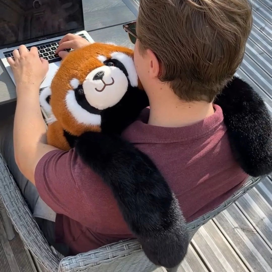 Pookie the Panda Weighted Animal– Dotisk